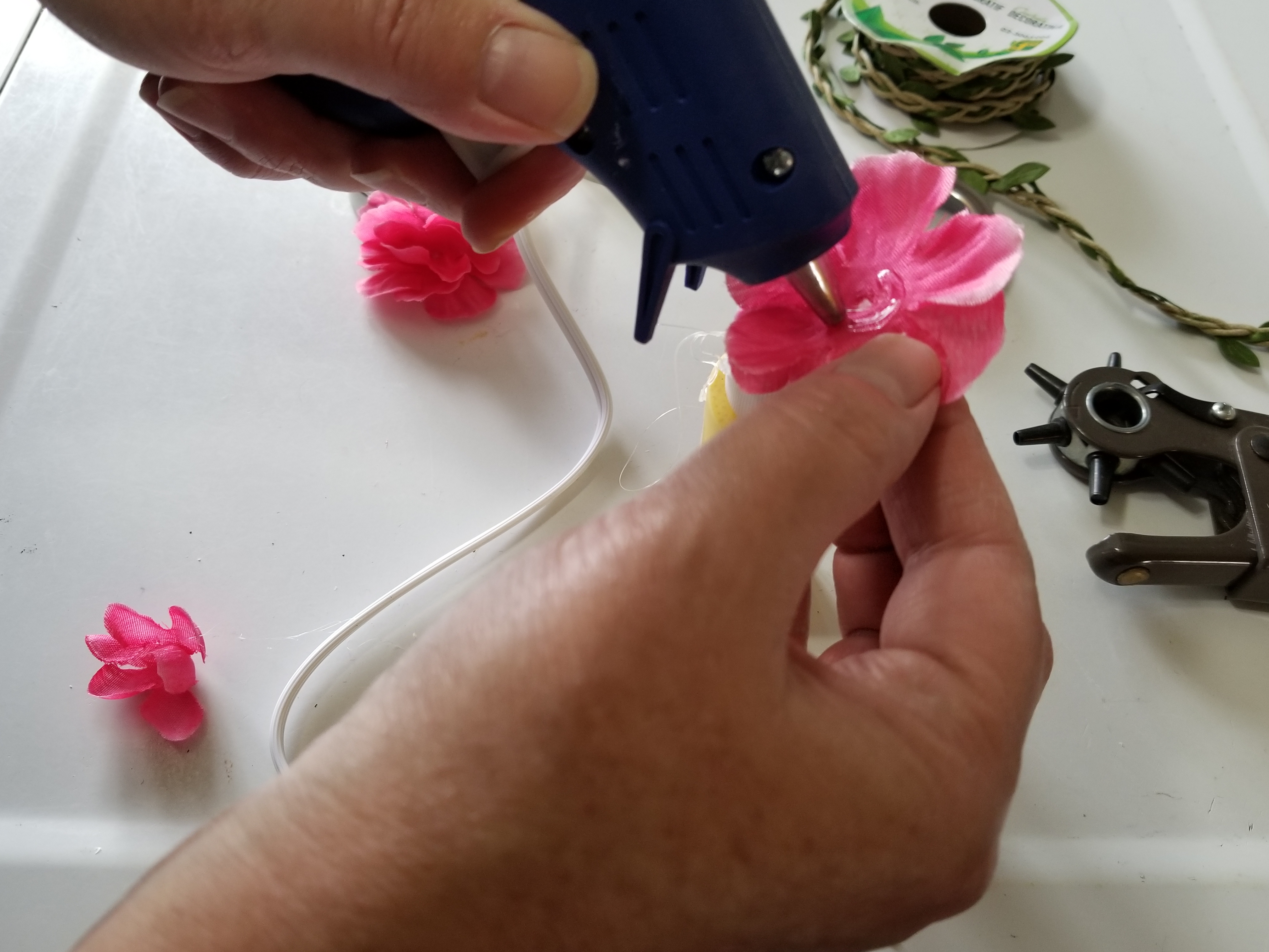 DIY Feeder - Glue Layers Together - Gardening in the Shade