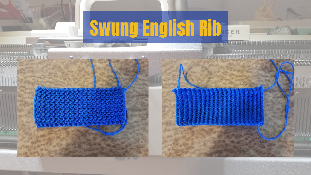 Swung English Rib - The Salty Knitter